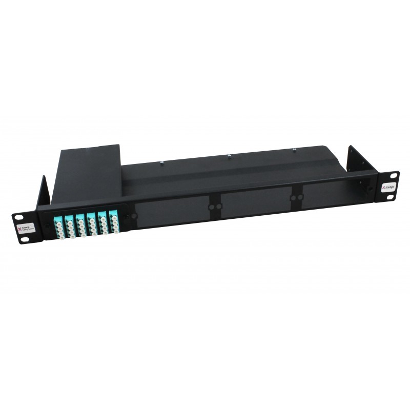 1u 4 Slot Unloaded Modular MTP Cassette Patch Panel | MTP Fibre
